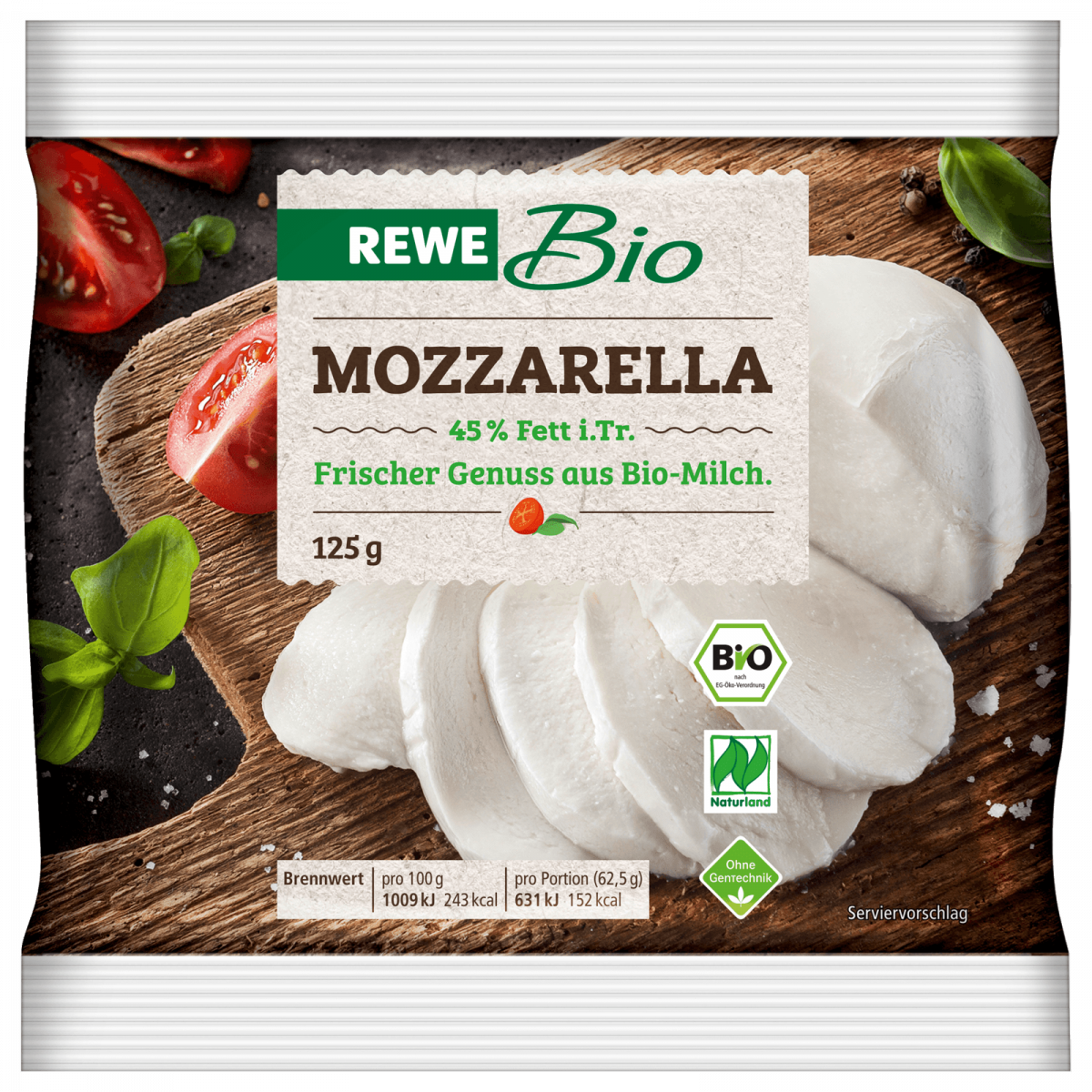 REWE Bio Mozzarella im Test - REWE Produkttests