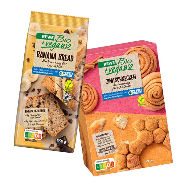 REWE Bio + vegan Zimtschnecken und Banana Bread Backmischung im Test ...