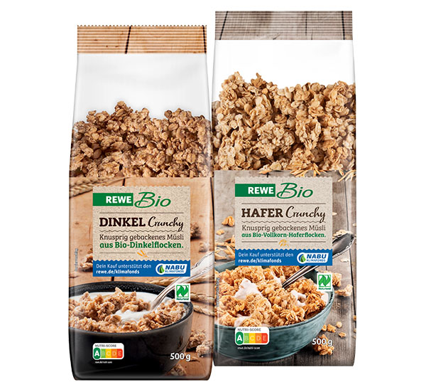 REWE Bio Dinkel & Hafer Crunchy im Test - REWE Produkttests
