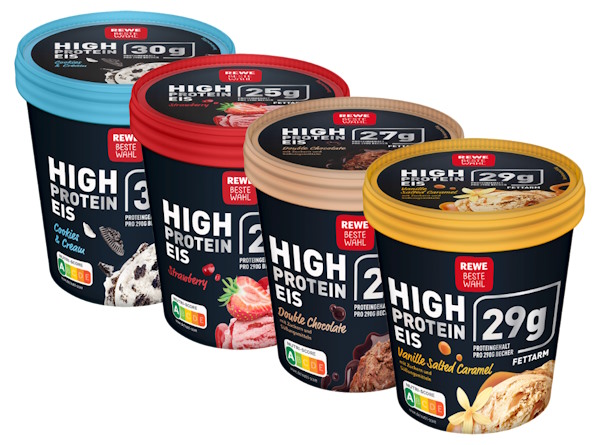 REWE Beste Wahl High Protein Eis im Test - REWE Produkttests