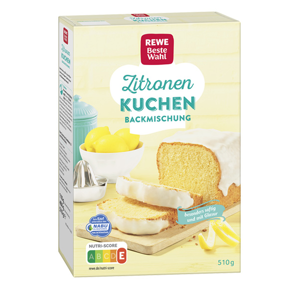 REWE Beste Wahl Zitronenkuchen Backmischung im Test - REWE Produkttests