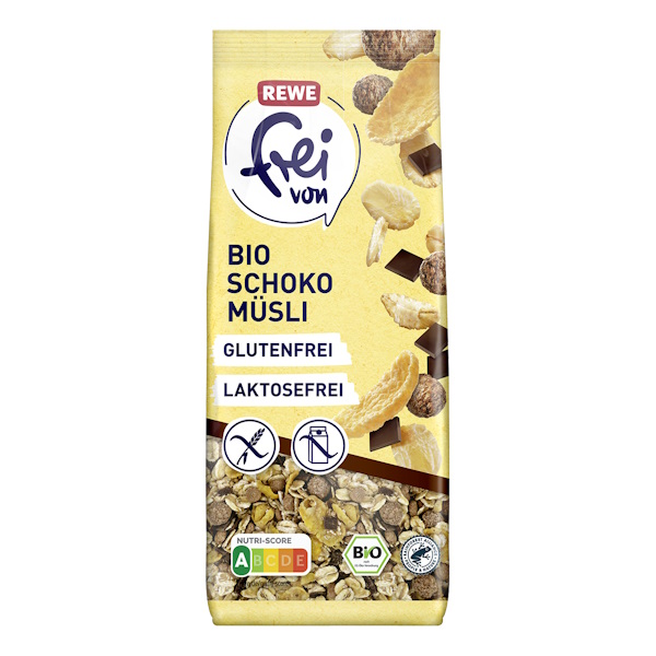 REWE frei von Bio Schokomüsli im Test - REWE Produkttests
