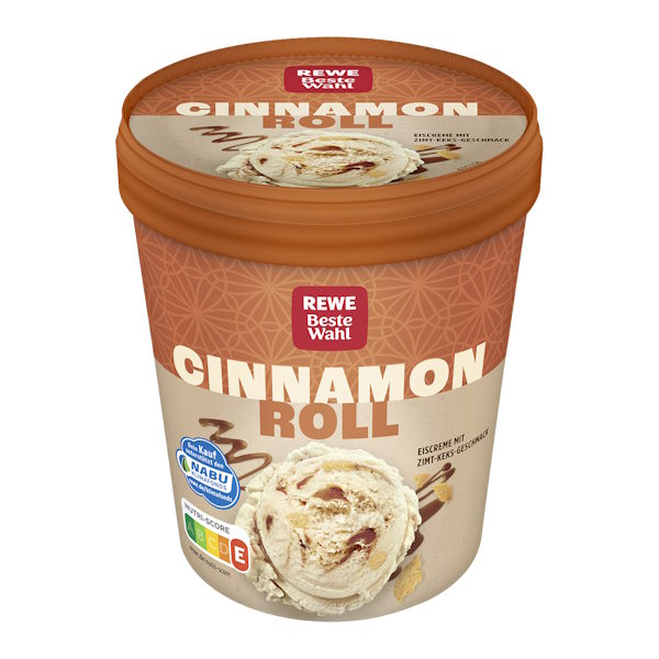 REWE Beste Wahl Cinnamon Roll Eis im Test - REWE Produkttests