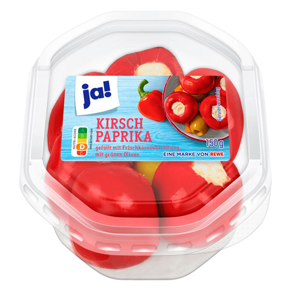 ja! Kirschpaprika im Test - REWE Produkttests